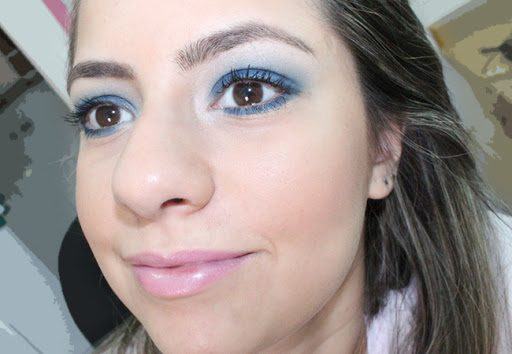 Tutorial em fotos: Azul P2 » Passando Blush
